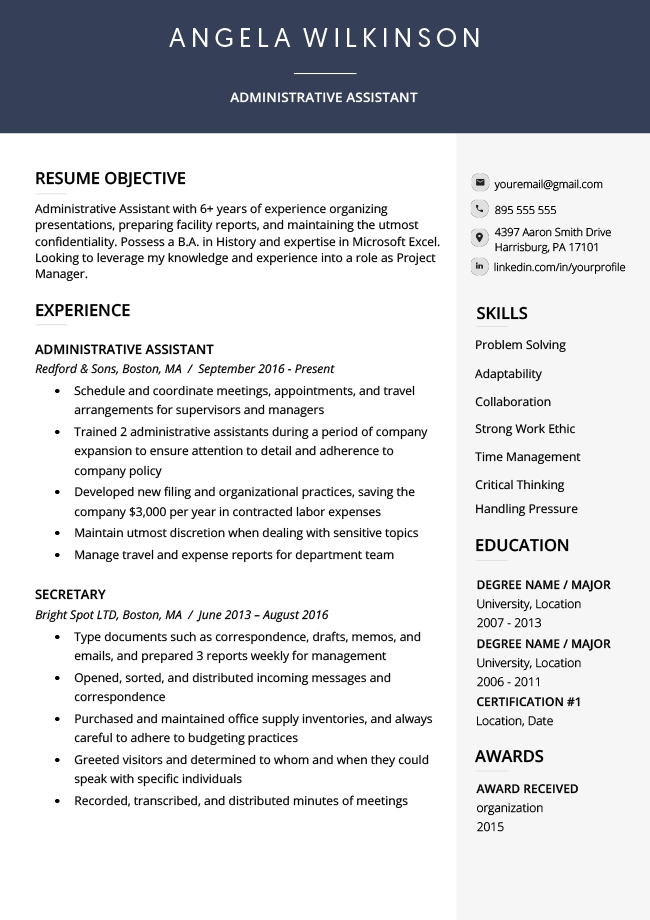 8 Best Performed Well Techniques For Resume With No Experience Skillhub