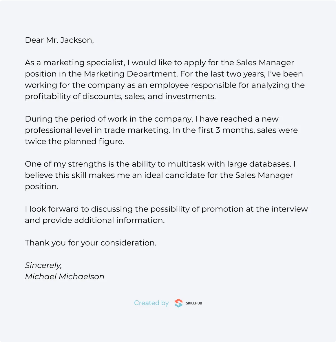 41 Internal Cover Letter Examples VivienTimam