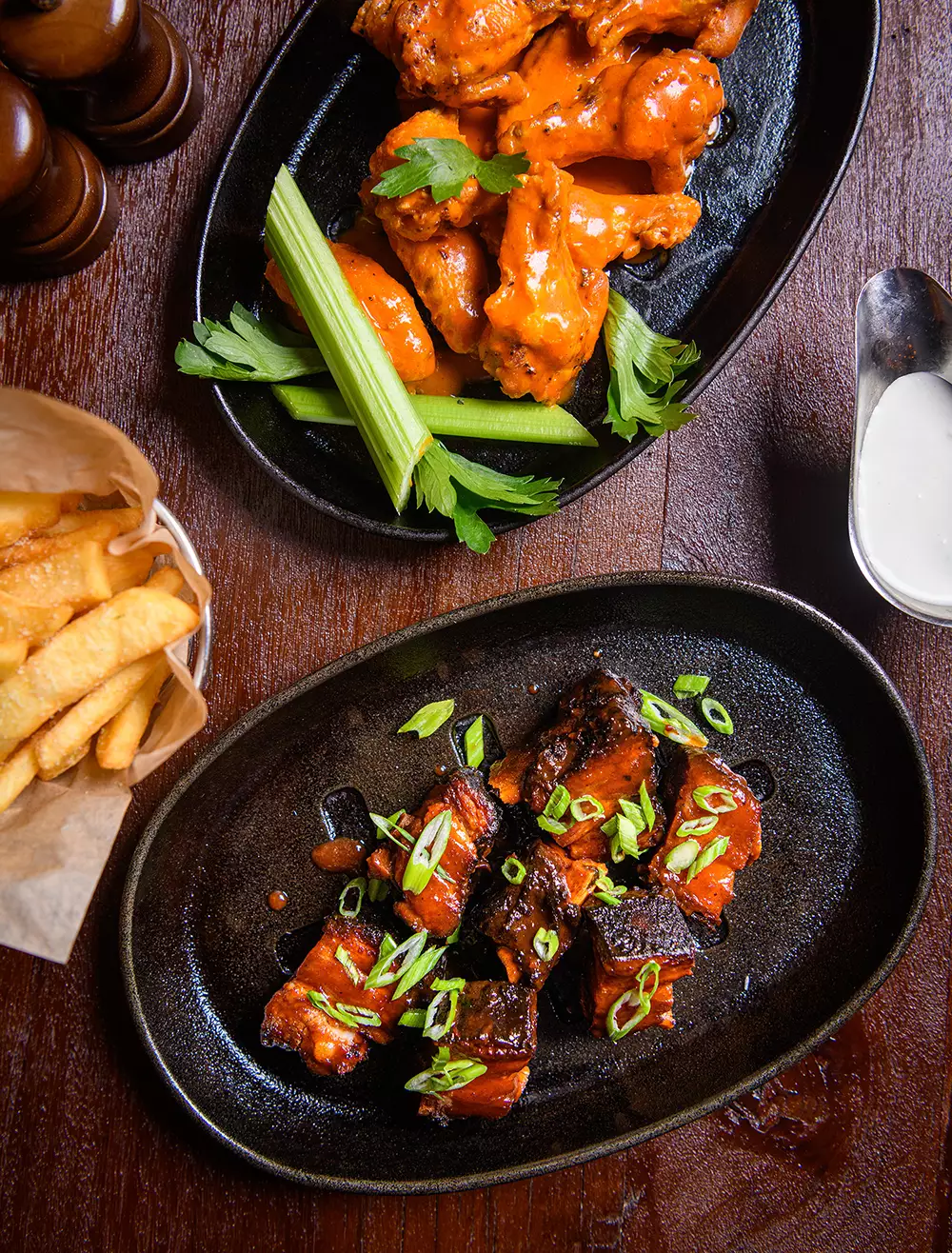 Our BLUEWATER BAR BITES Menu | Big Easy