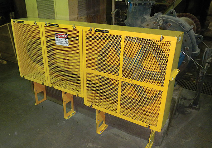 Pump Guards | Pump Machine Shaft Guards | Pump Safety Guards