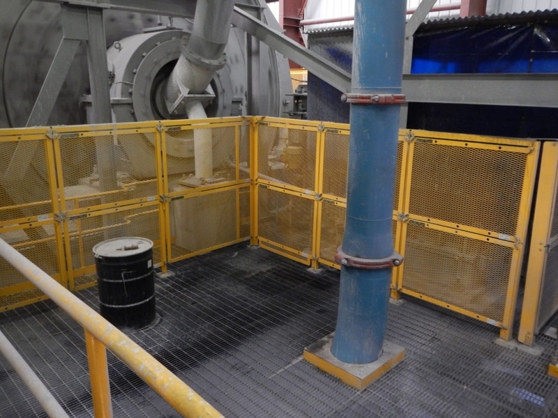 Grinding Mill Barrier Guards | Belt Conveyor Guarding