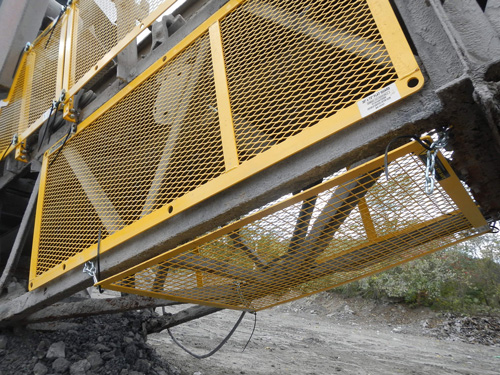 Return Idler Belly Guards | Belt Conveyor Guarding