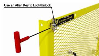 Belt Conveyor Guarding | Locking Wedge Clamps Overview Video