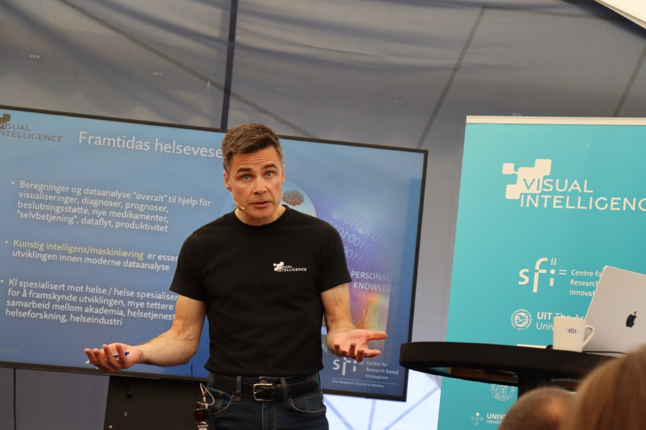 Great success for Visual Intelligence at Arendalsuka - SFI Visual Intelligence