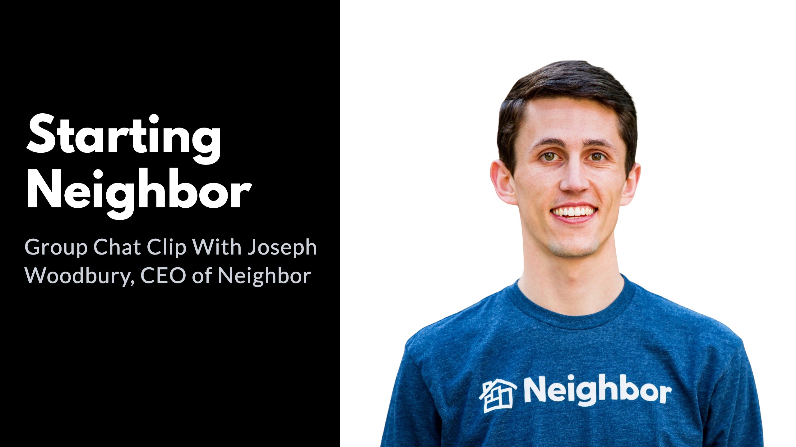 The First Steps For Starting Neighbor As A P2P Marketplace For Self-Storage