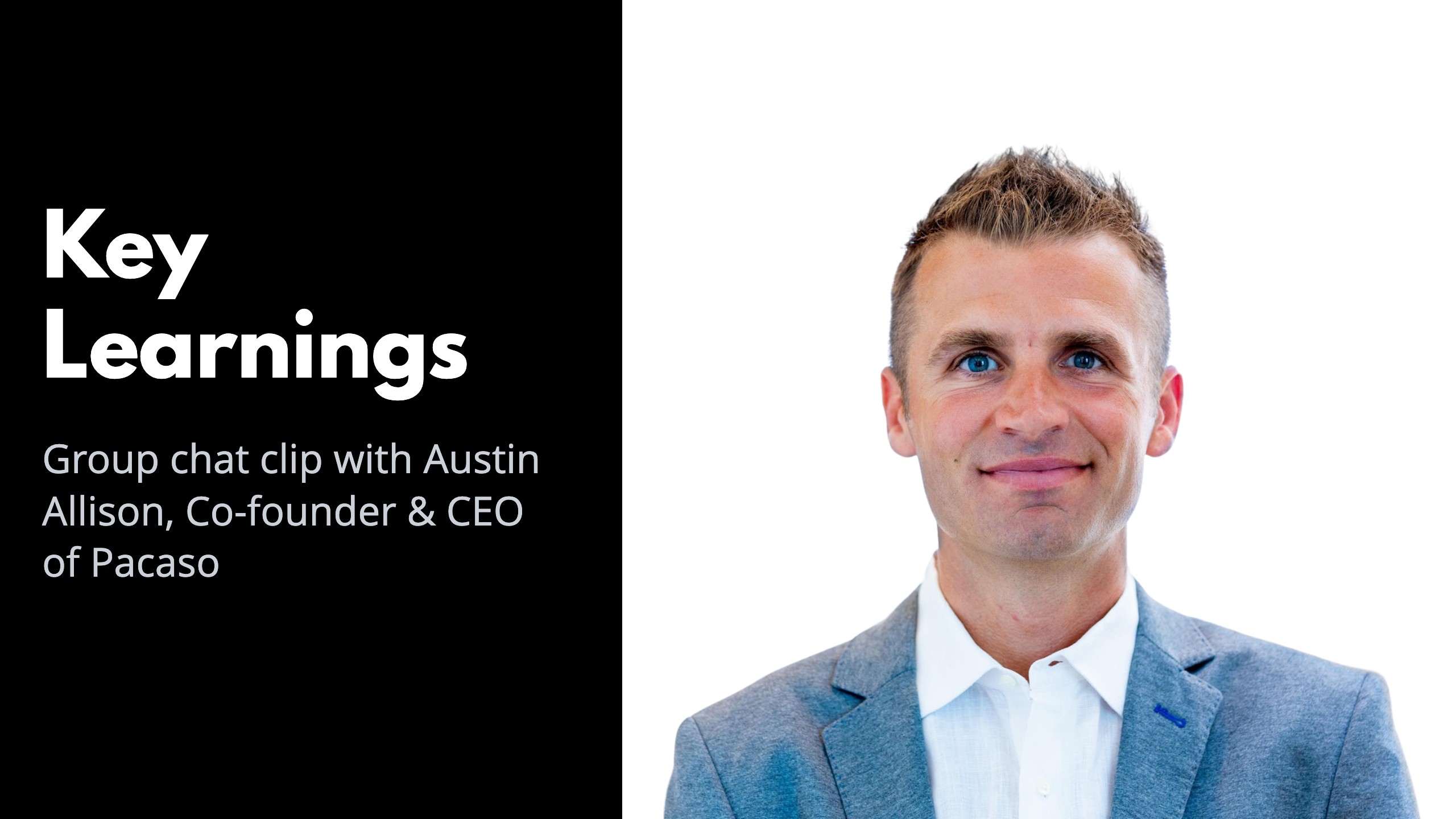 Austin Allison Sharing Key Learnings From Dotloop & Zillow