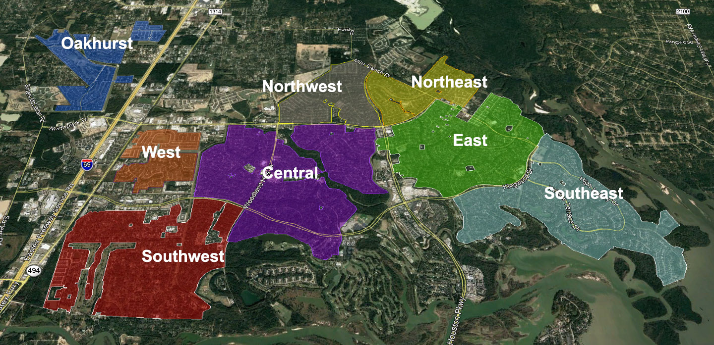 Kingwood Zip Codes Map at Herman Dunlap blog