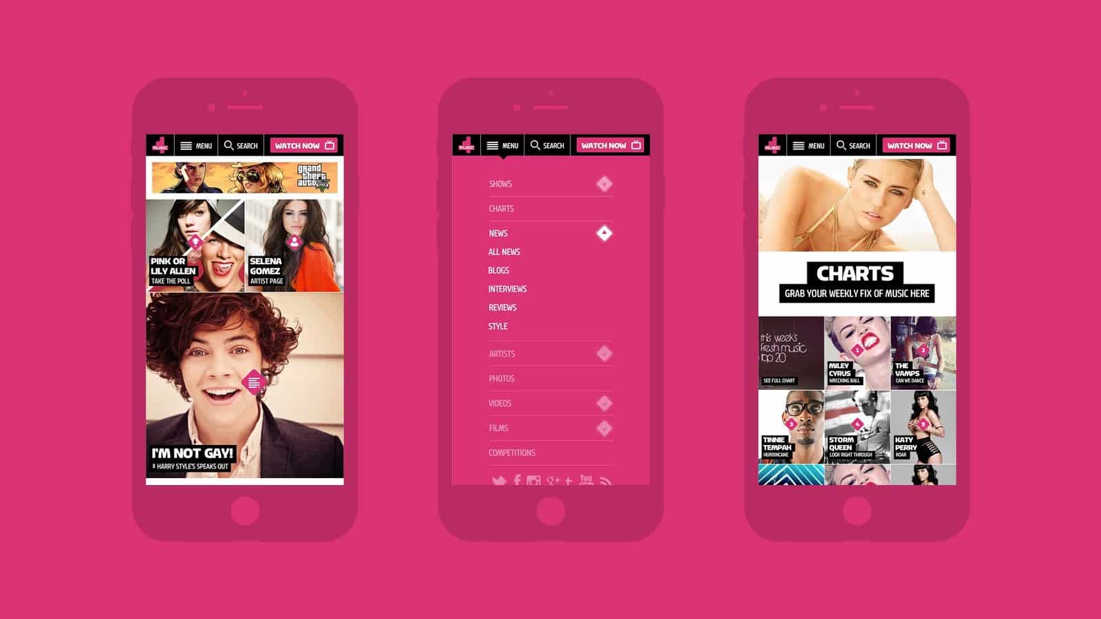 4Music - Website - Digital Agency London