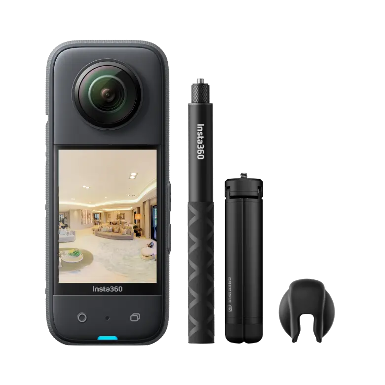Insta360 Cameras with CloudPano's 360 Tour Software