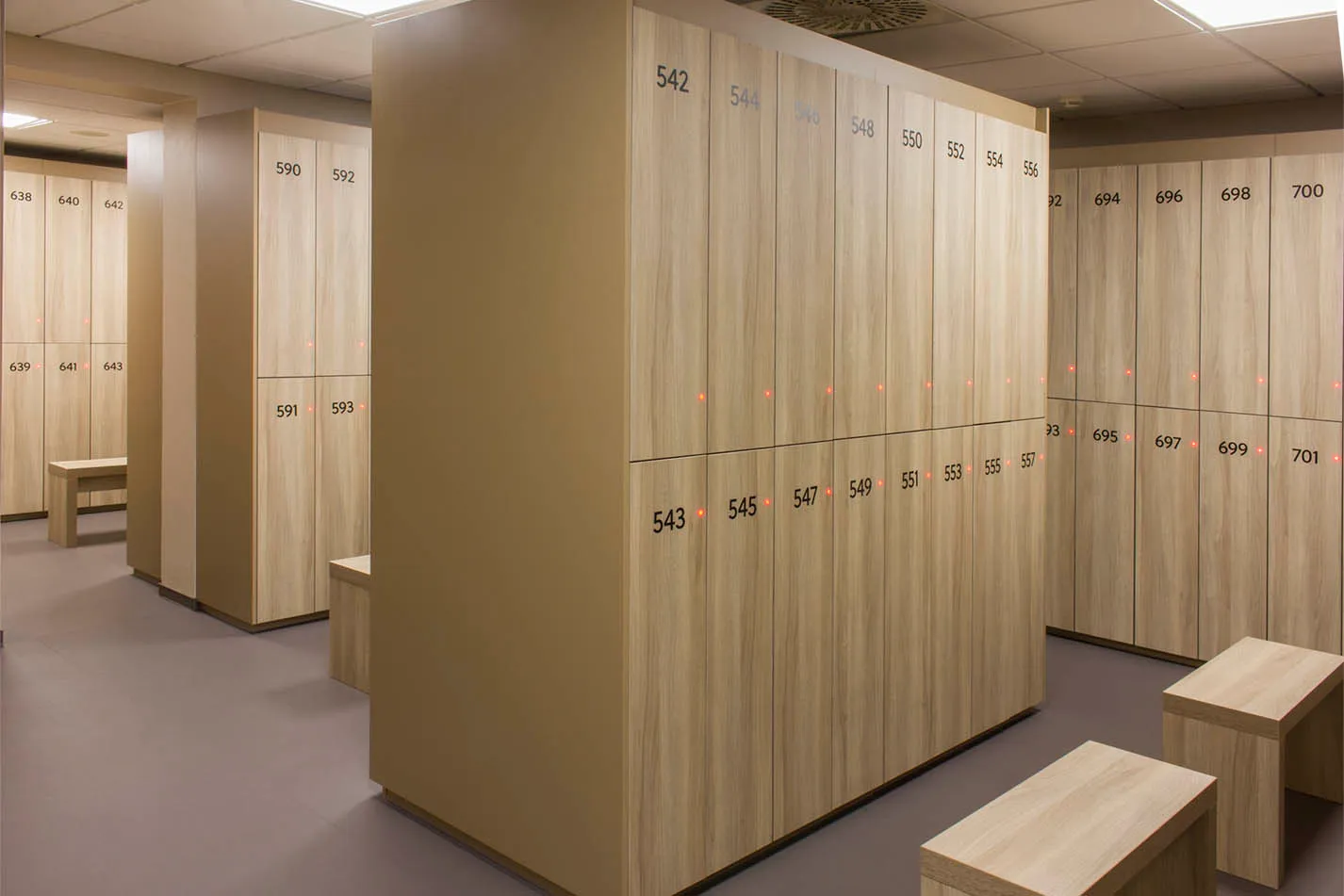 Lockers en opbergsystemen op maat - Cube Lockers