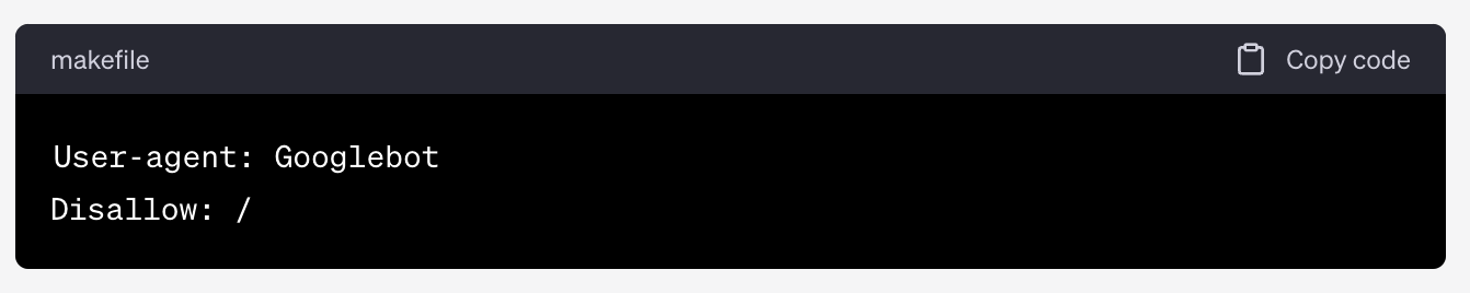 How Blocking Robots Allows Your Best Content to Shine