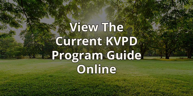 Seasonal Program Guide | Kankakee Valley Park District | Kankakee, IL