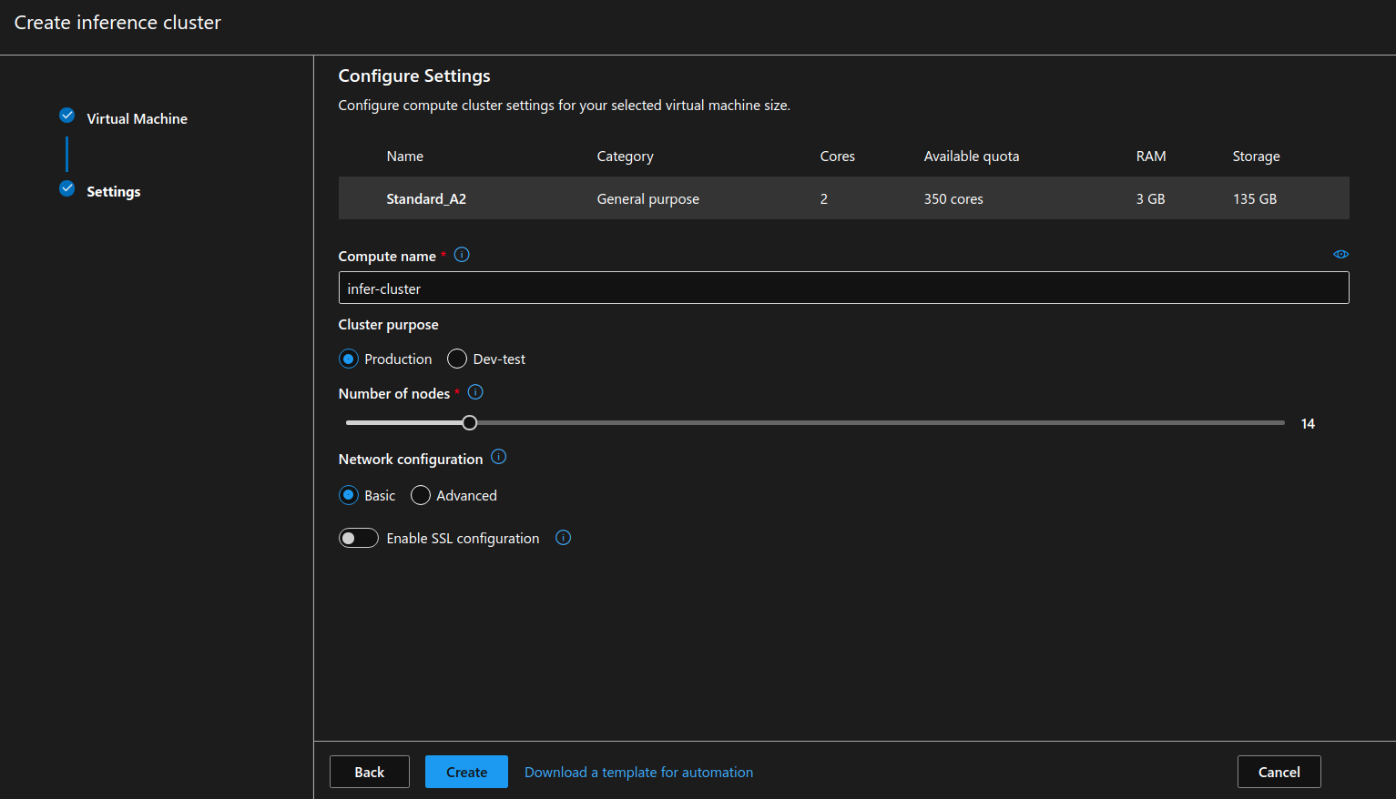 Guide to choosing an Compute option in Azure Machine Learning service