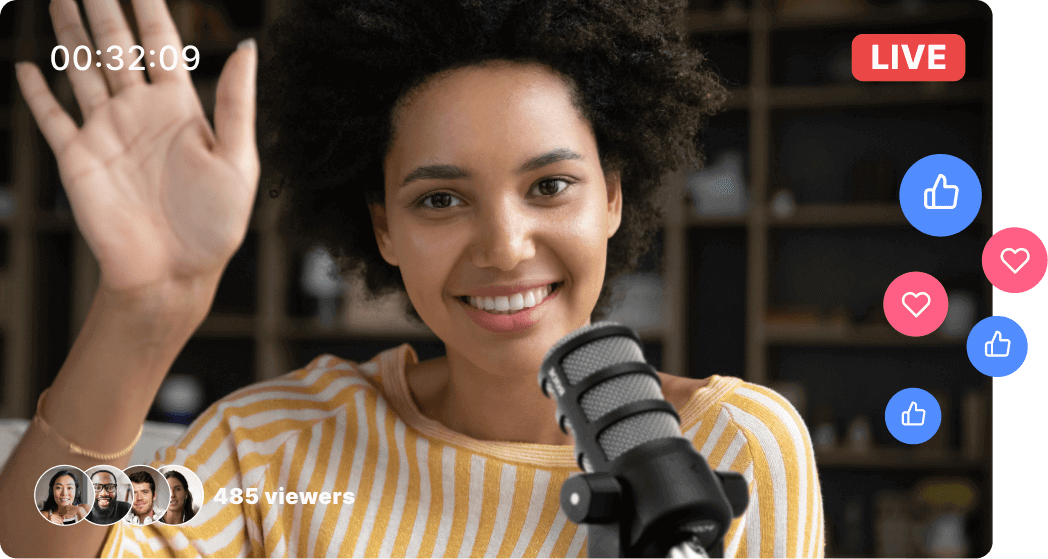 LinkedIn Live Streaming - Recording in HD - Riverside.fm