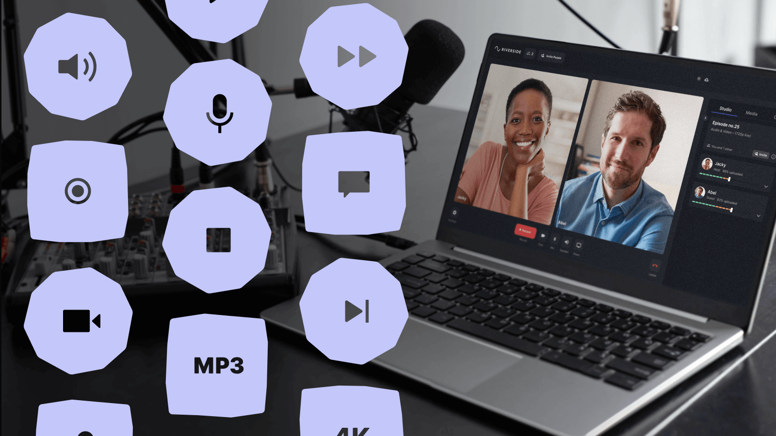 Riverside.fm: Record High-Quality Podcasts & Video Interviews From Anywhere