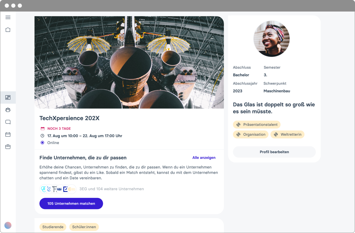 Tinder for jobs - find the perfect employee with a swipe