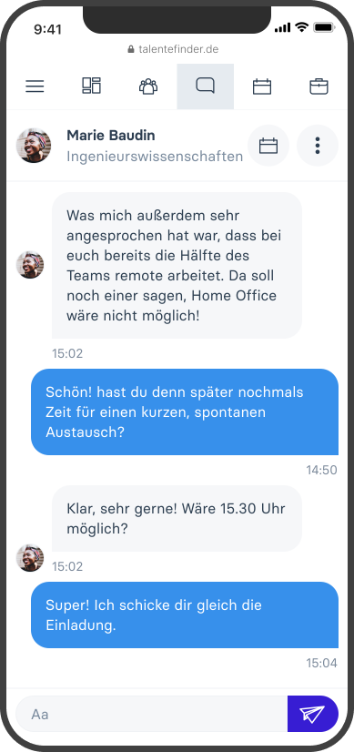 Tinder for jobs - find the perfect employee with a swipe