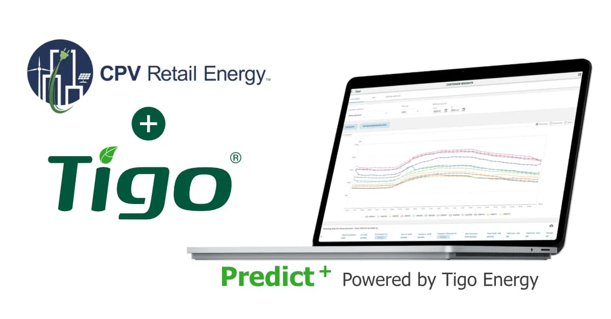 Tigo Energy Provides AI-Powered Energy Demand Insights to CPV Retail ...