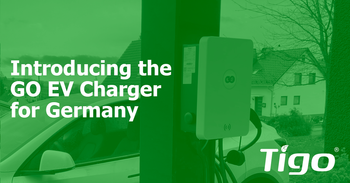 Tigo Energy Delivers Integrated, Solar-Optimized Residential EV ...