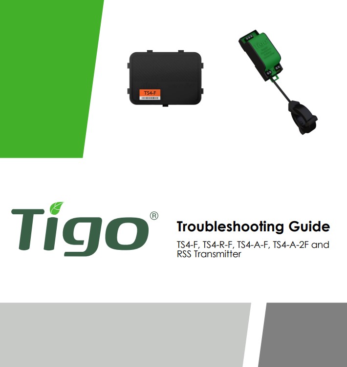 Application Note: TS4-F & RSS Transmitter Troubleshooting Guide | Tigo ...