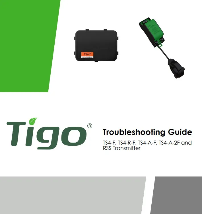 Application Note: TS4-F & RSS Transmitter Troubleshooting Guide | Tigo ...