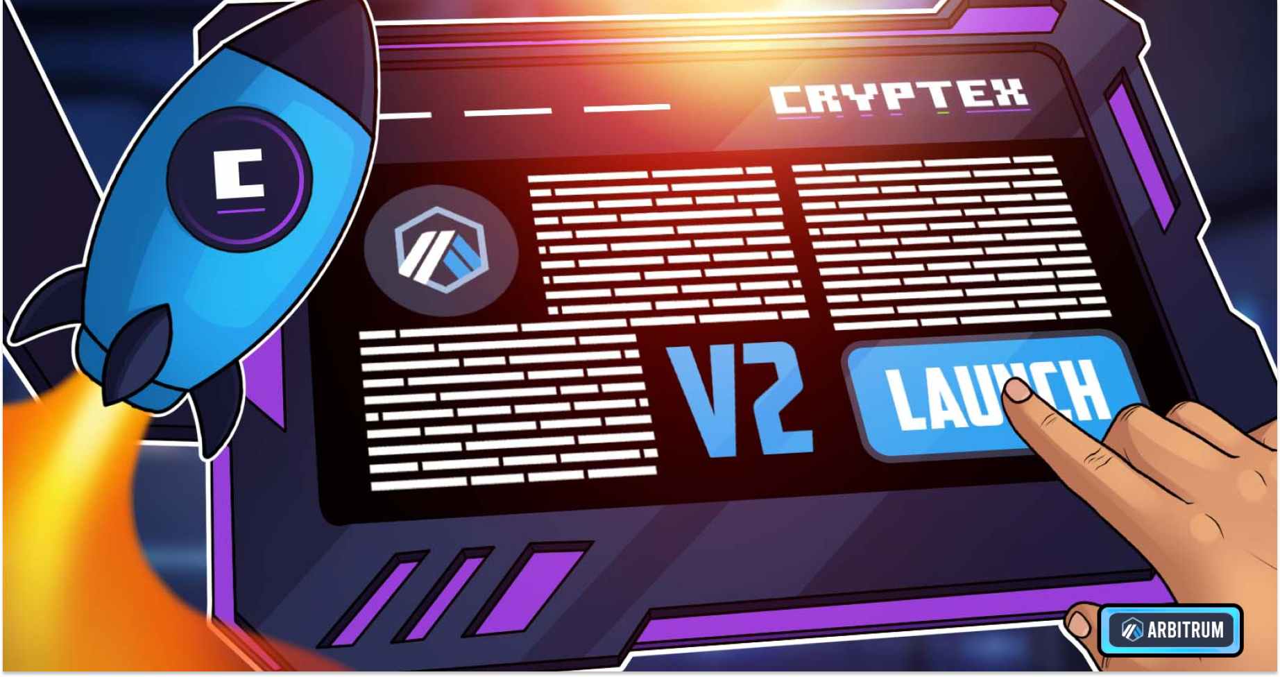 Cryptex V2 Set to go Live on Arbitrum with Up to 20x Leverage on the ...