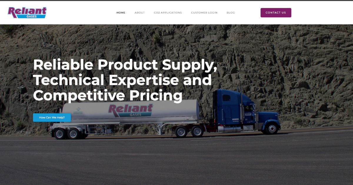 Reliable Bulk CO2 Solutions - Reliant Gases