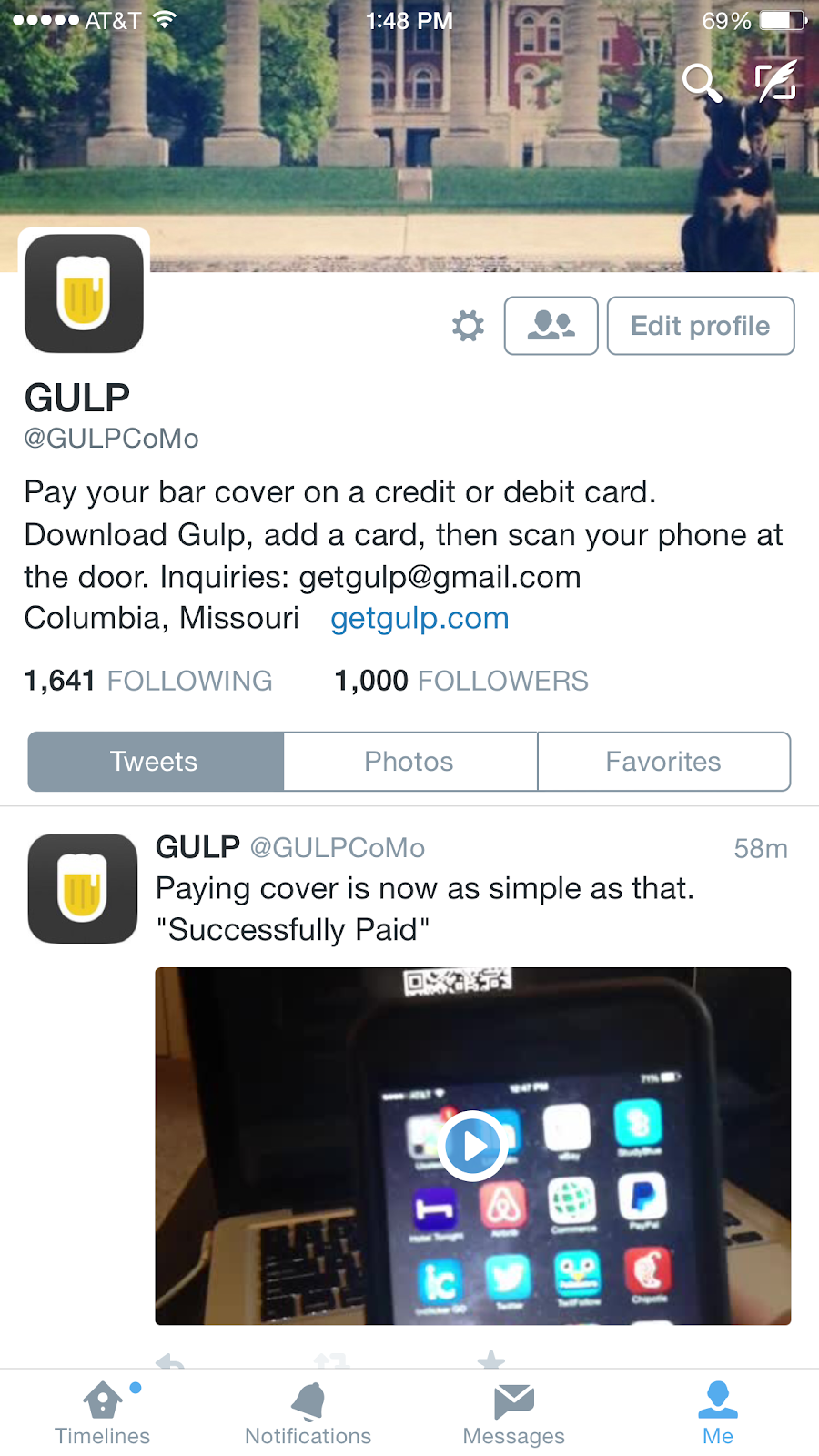 Gulp: Lessons learned from burning $15K in college