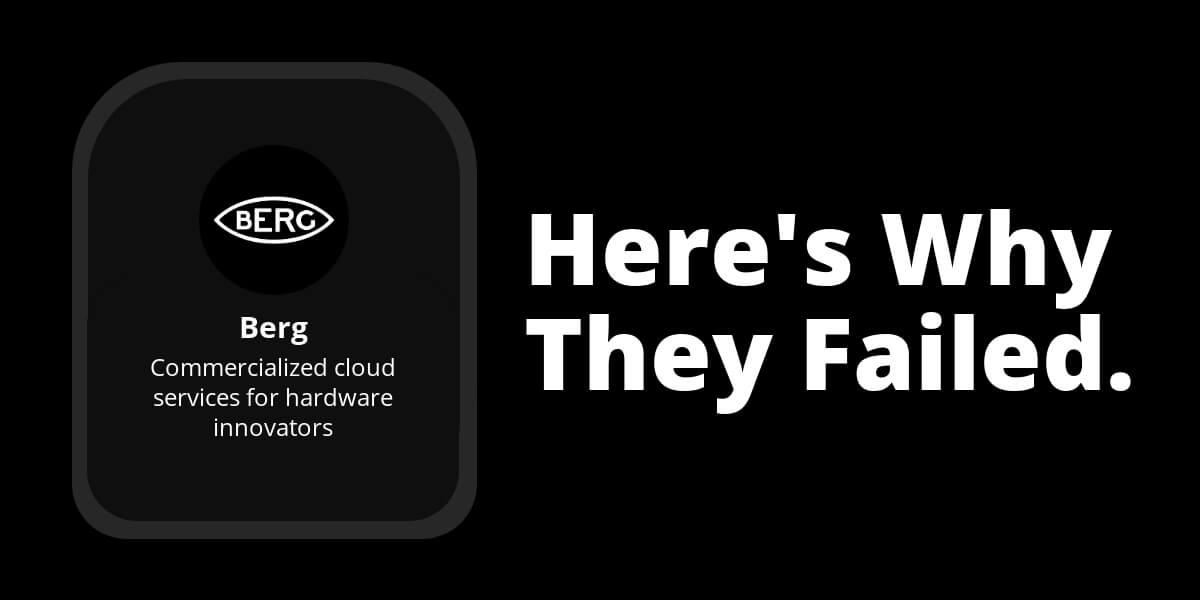What Happened to Berg, the Printing Cloud Platform?