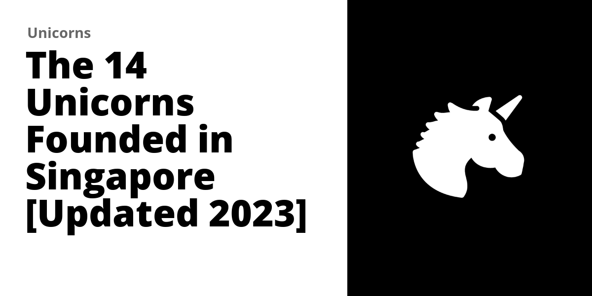 The 14 Unicorns Founded in Singapore (2024)