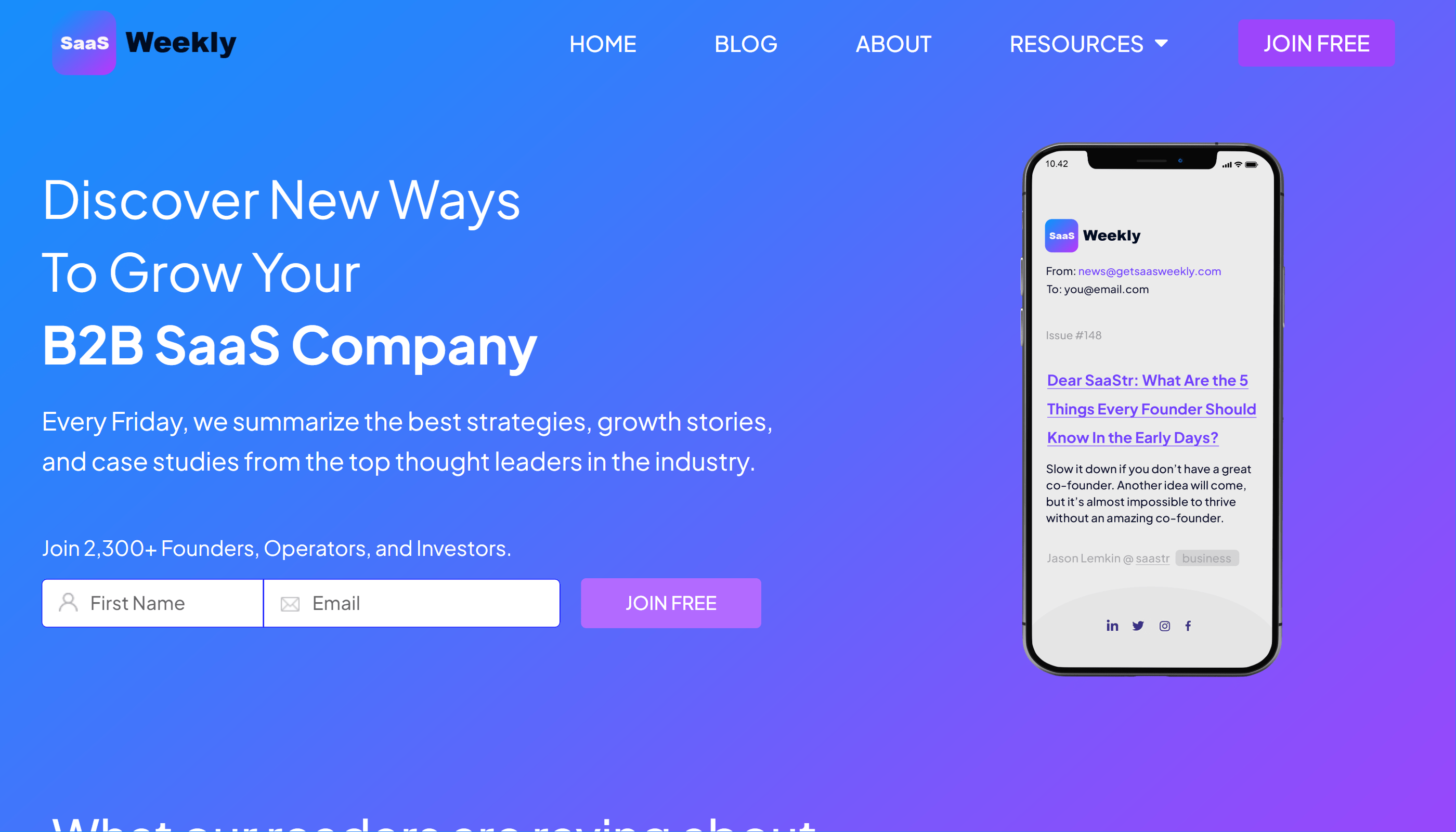 The 12 Best SaaS Newsletters in 2024