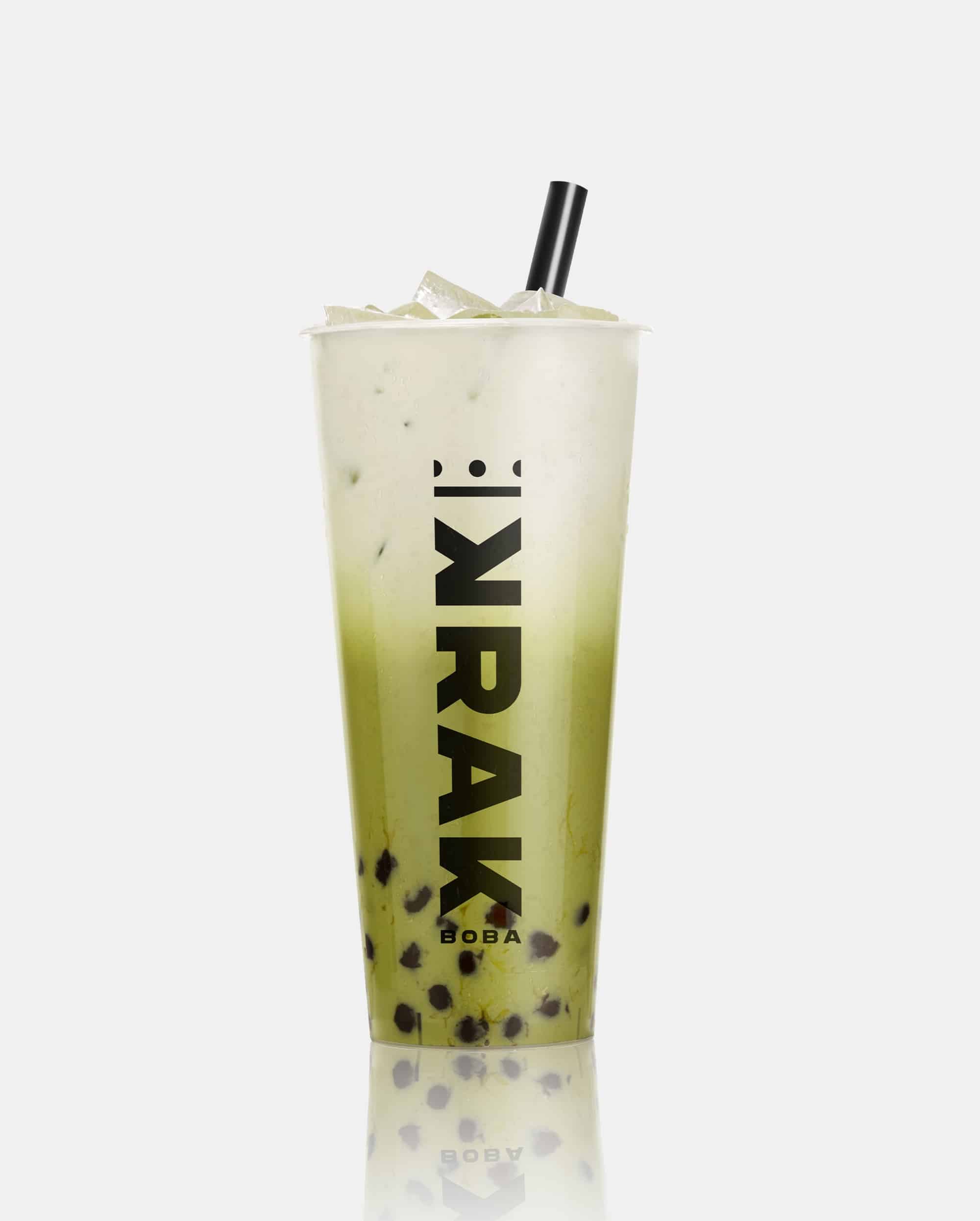Krak Boba - Matcha Milk Tea