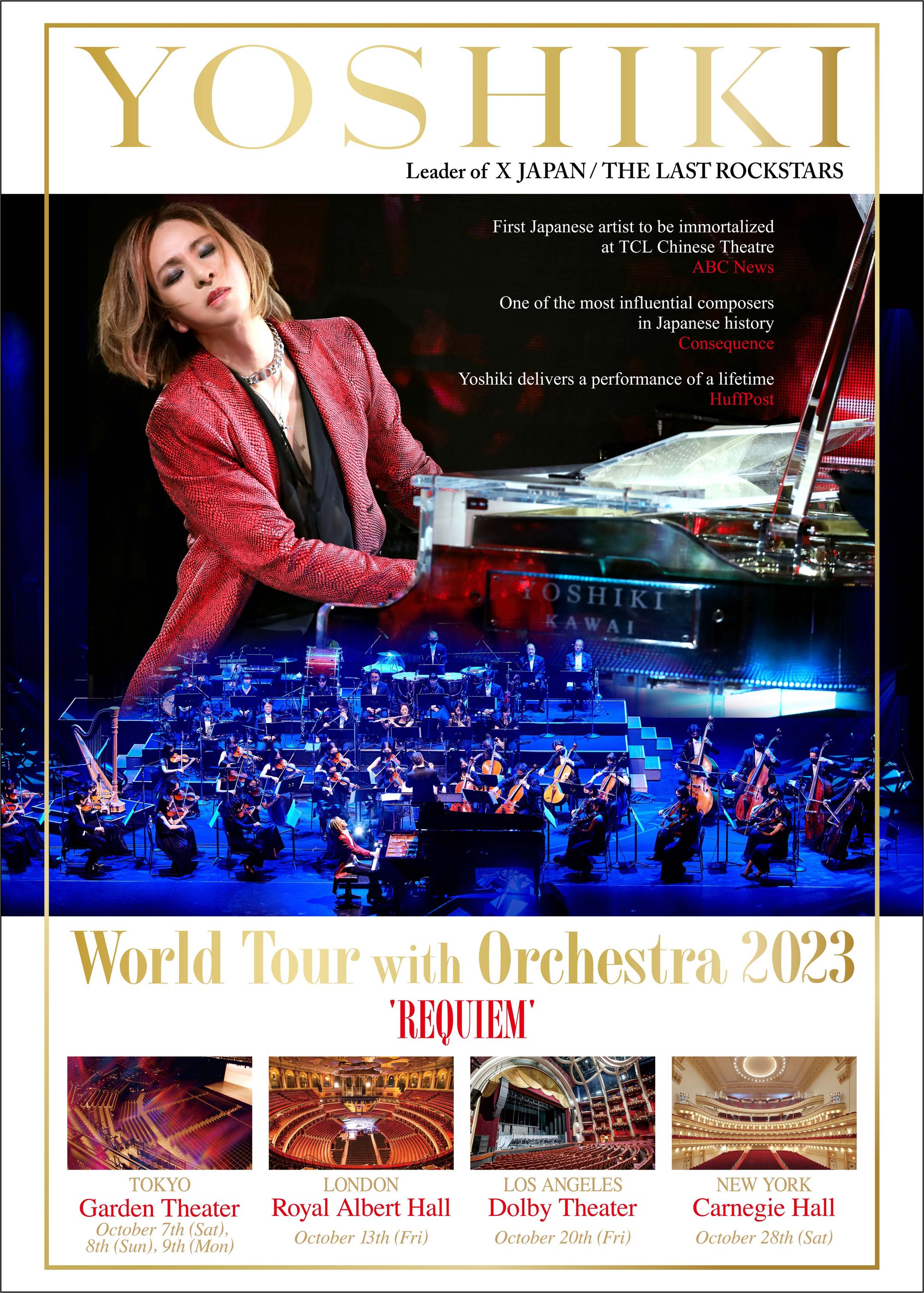 Requiem: Yoshiki Classical World Tour with Orchestra 2023