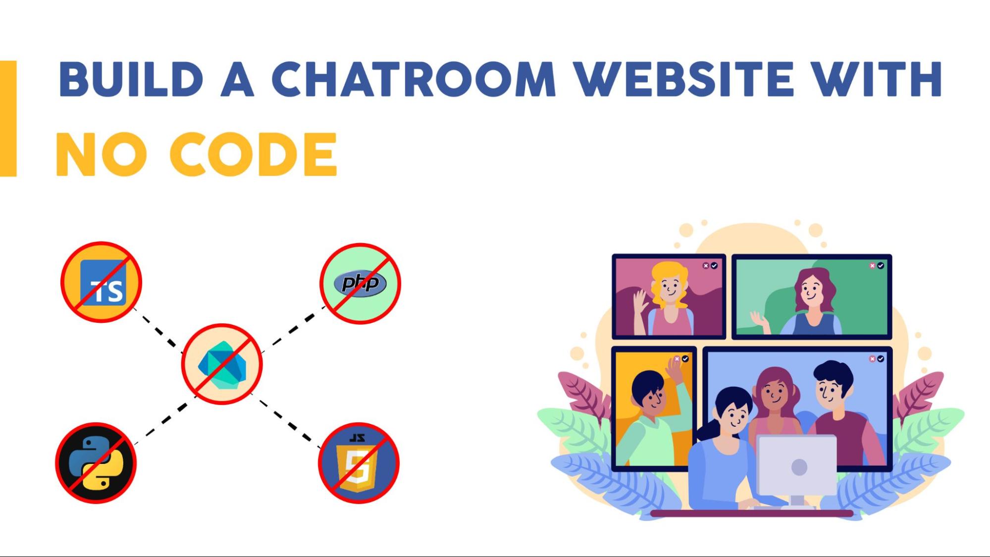 Create A Chat Room Website Without Code From AtomChat