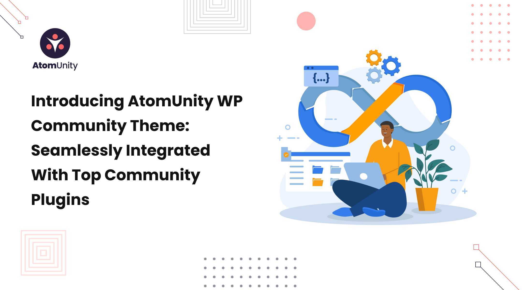 Free WordPress Theme | Introducing AtomUnity WP Community Theme: Unmatched Integration with ...