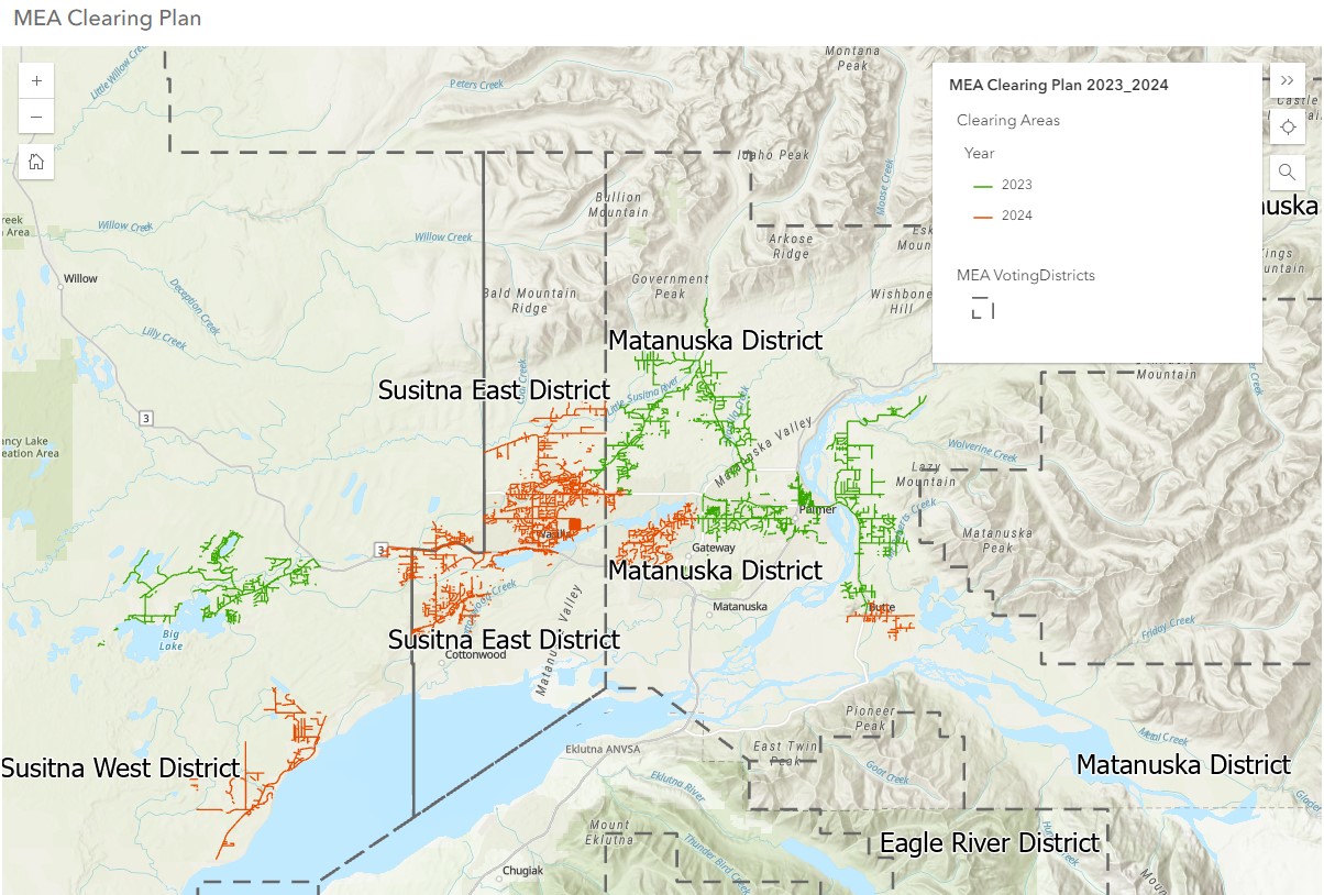 Clearing and Vegetation Management – Matanuska Electric Association, Inc.