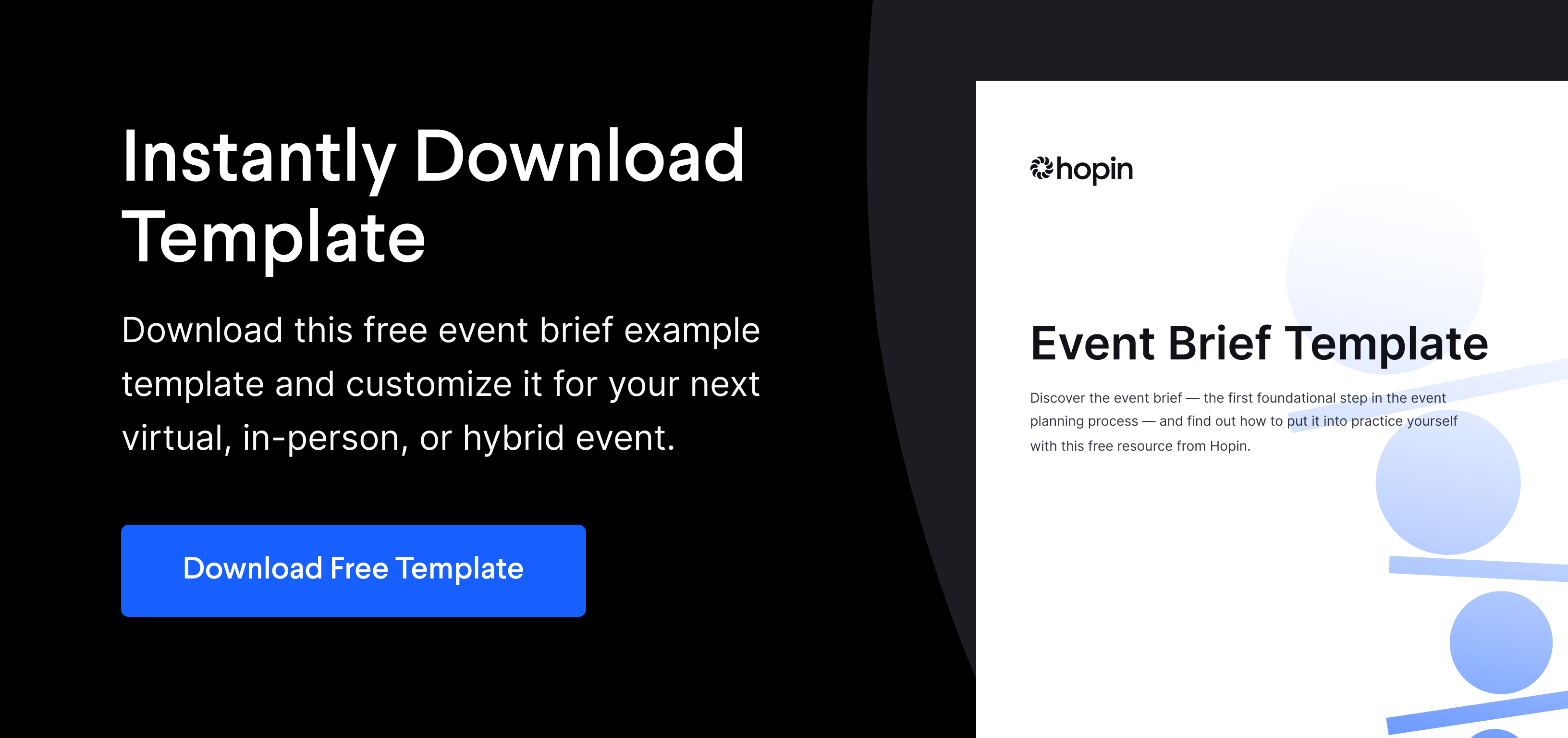 How To Write An Event Brief Free Template Hopin