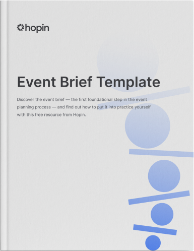 Free Customizable Event Brief Template | Hopin