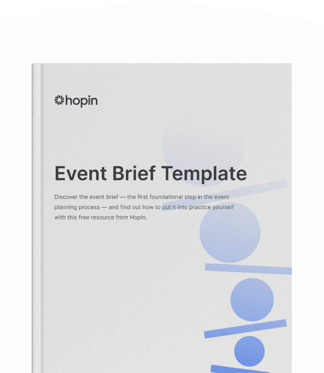 Free Customizable Event Brief Template | Hopin