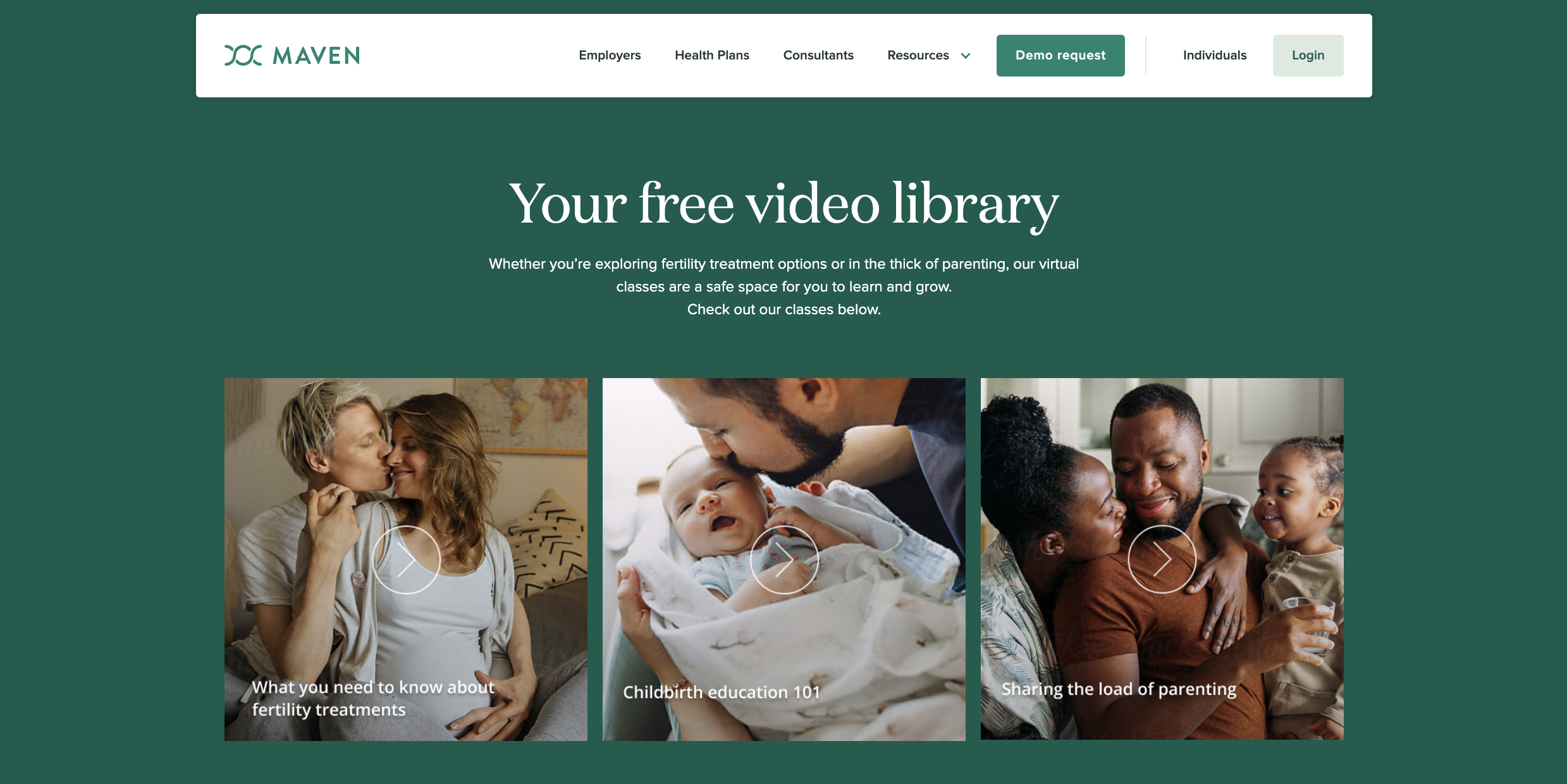 Free Maven Video Resources