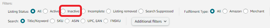Why Is My Amazon Listing Inactive?