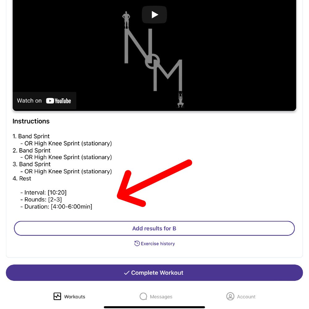 Nature of Movements | Interval Timer