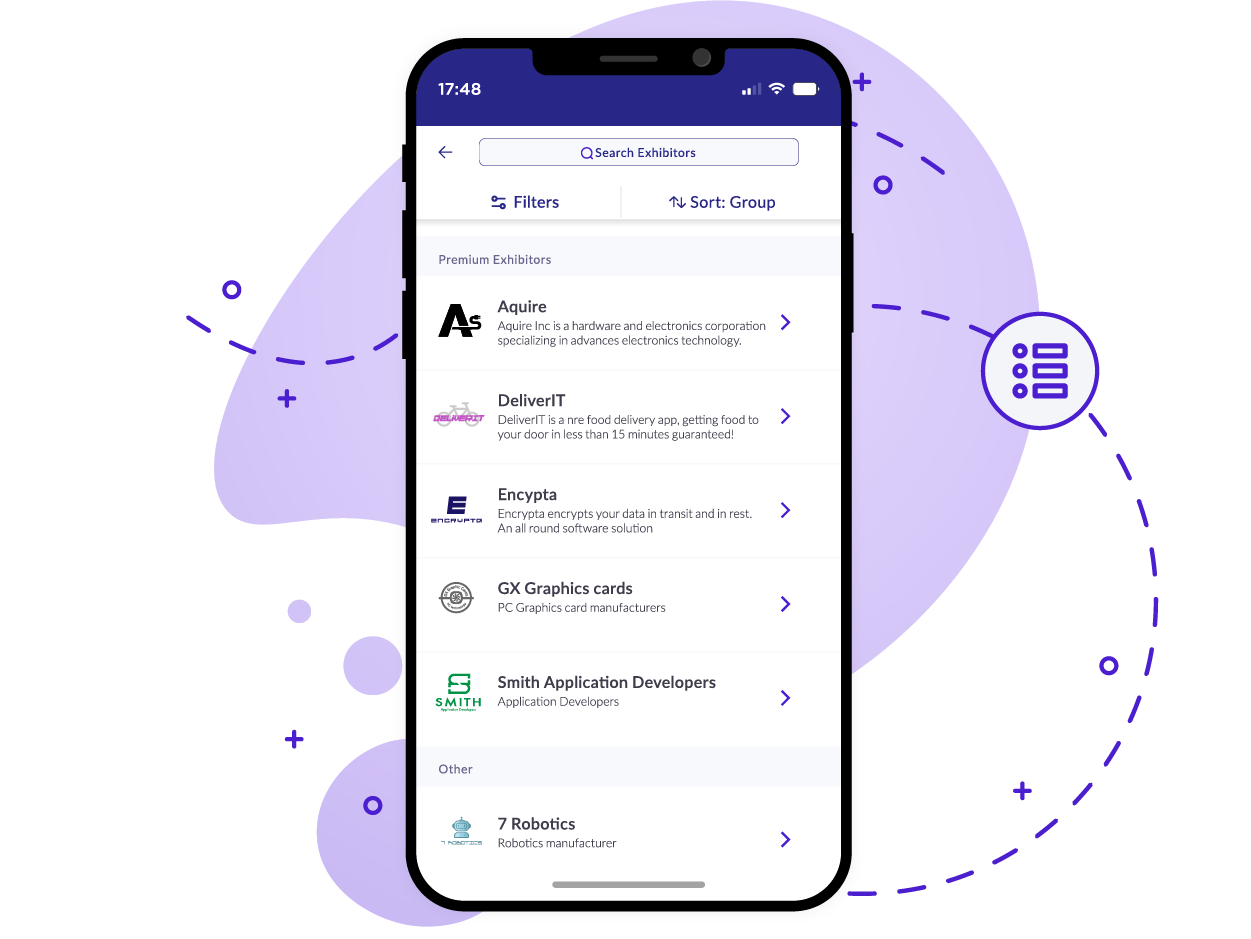 Grip's best-in-class event networking app