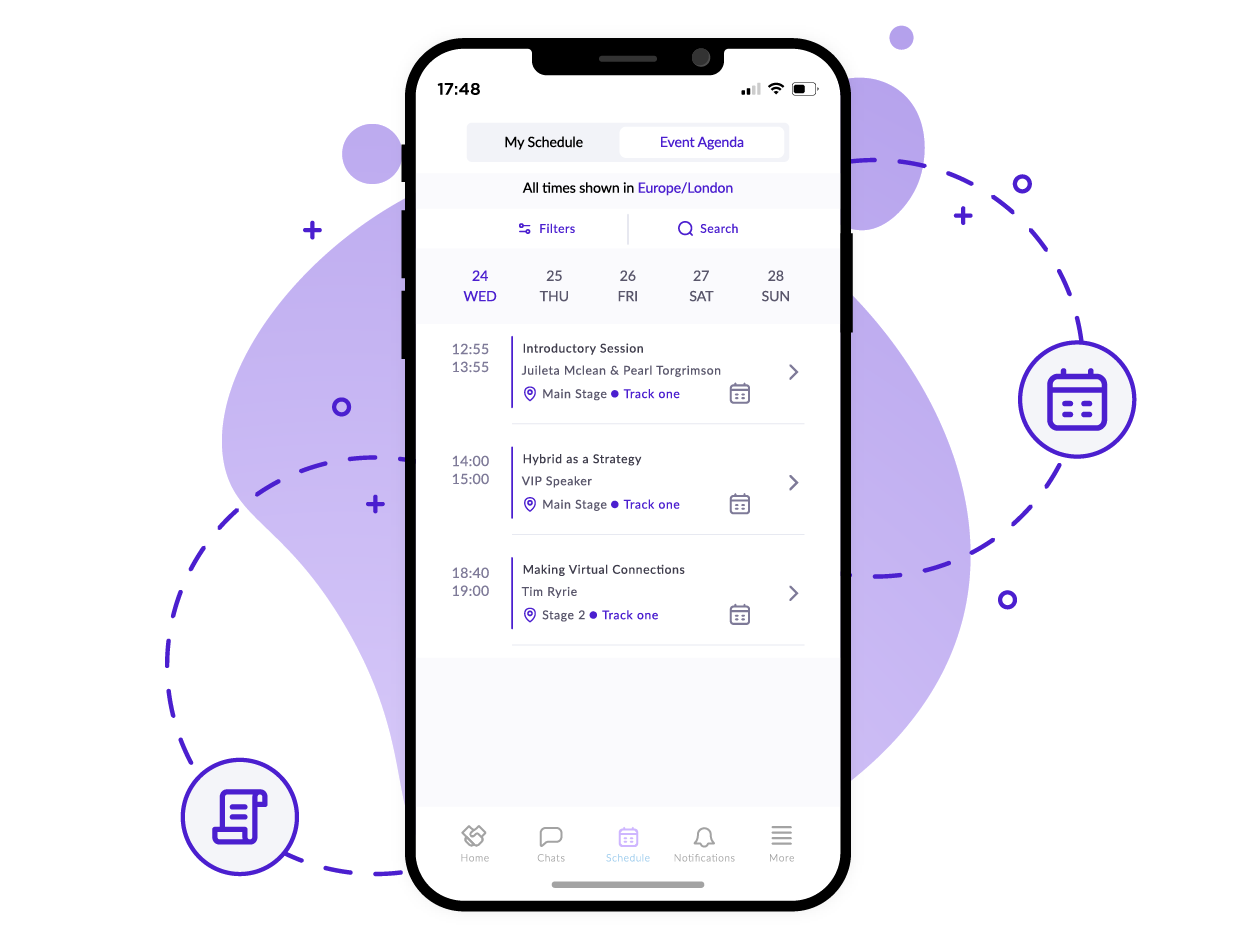 Grip's best-in-class event networking app