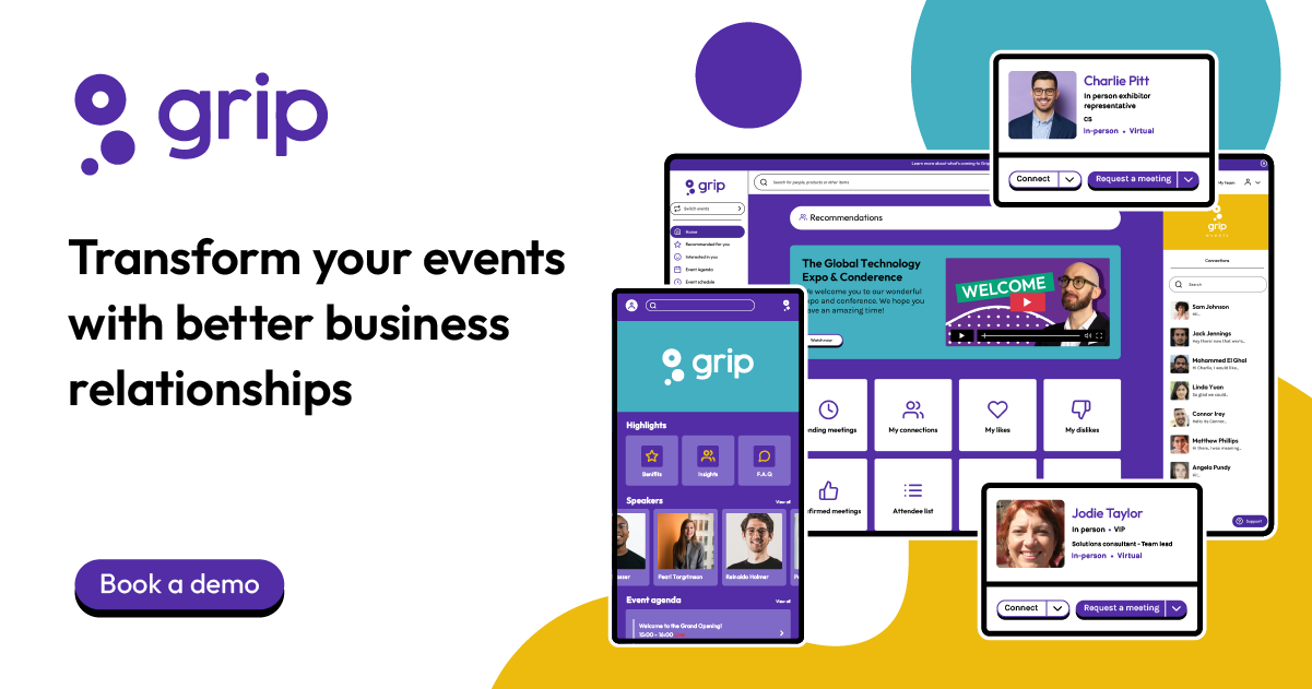 Grip - The AI-powered Event Platform Built for Business Relationships