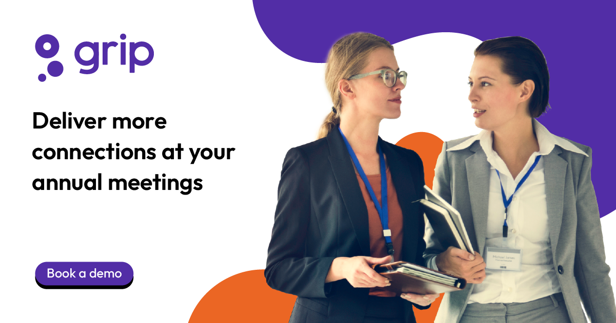 The best annual meeting software for event networking | Grip