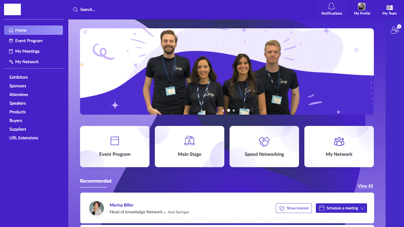 Introducing the new Grip HomePage - Grip Events News