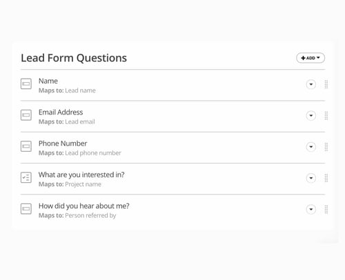 17hats – Lead Capture Form Feature