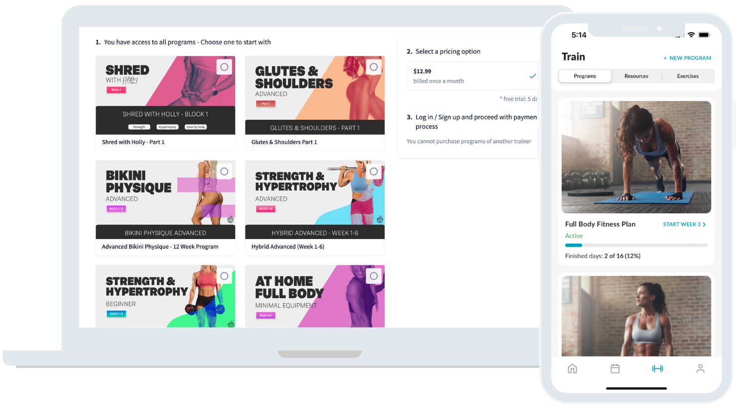 Influencer Personal Trainers