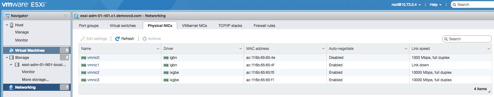comdivision blog: Install Supermicro E200-8D NICs with ESXi by Yves Sandfort